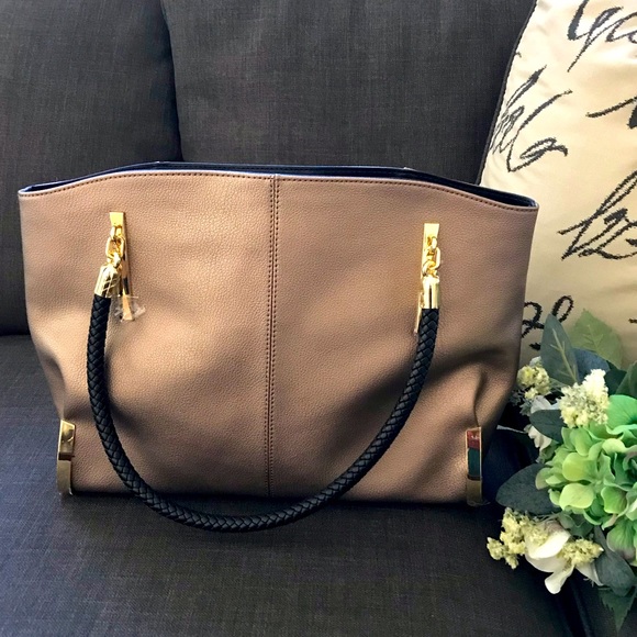 Foxer | Bags | Foxer Deri Rose Gold Womens Tote Bag Cow Leather | Poshmark